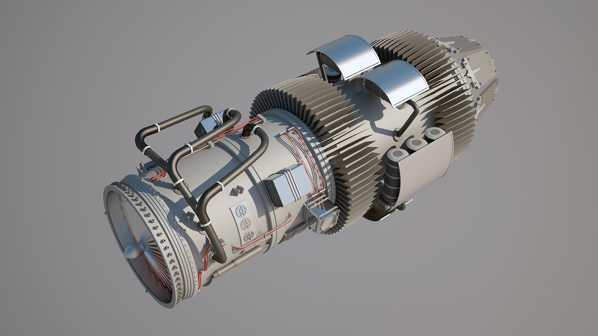 3D Jet Engine - TurboSquid 1066992
