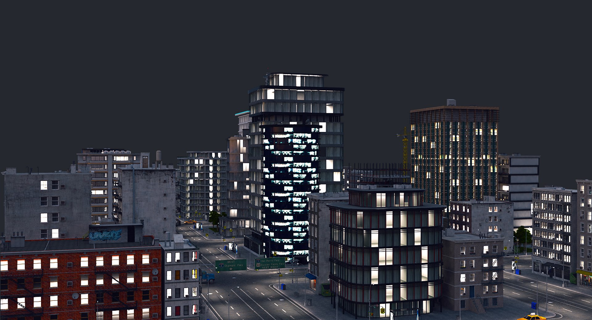 Night City 3D - TurboSquid 1438914