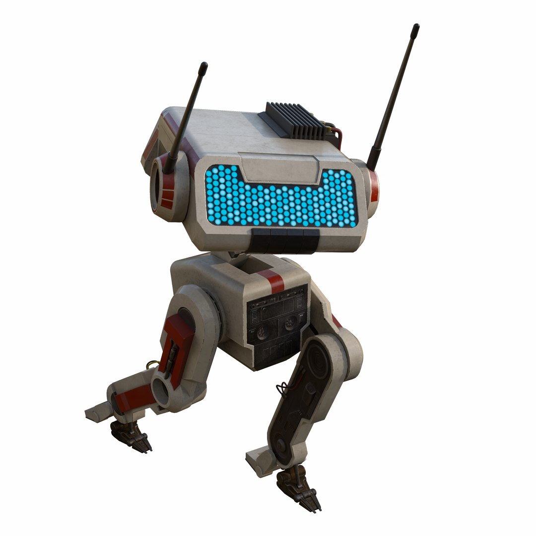 3D Star Wars BD-1 Model - TurboSquid 2033266