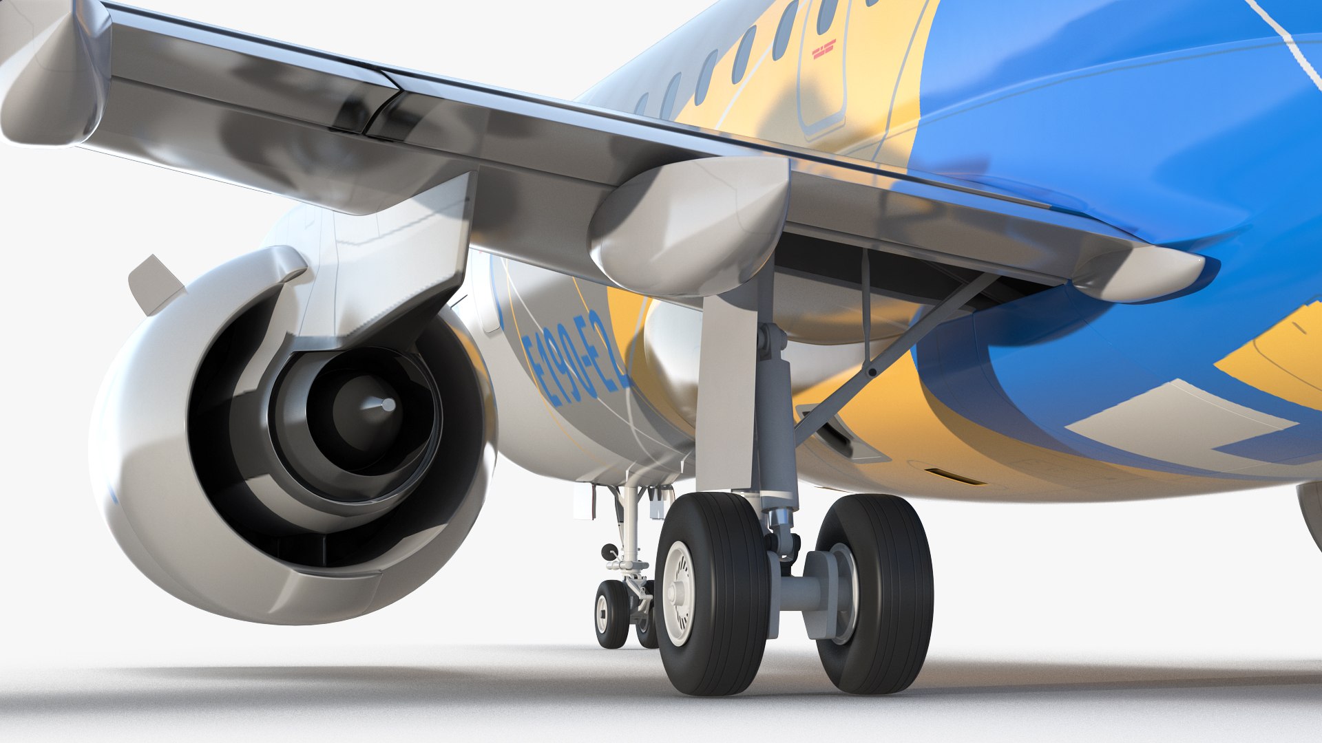 3D Embraer E-jet E190-e2 Jet Model - TurboSquid 1444183