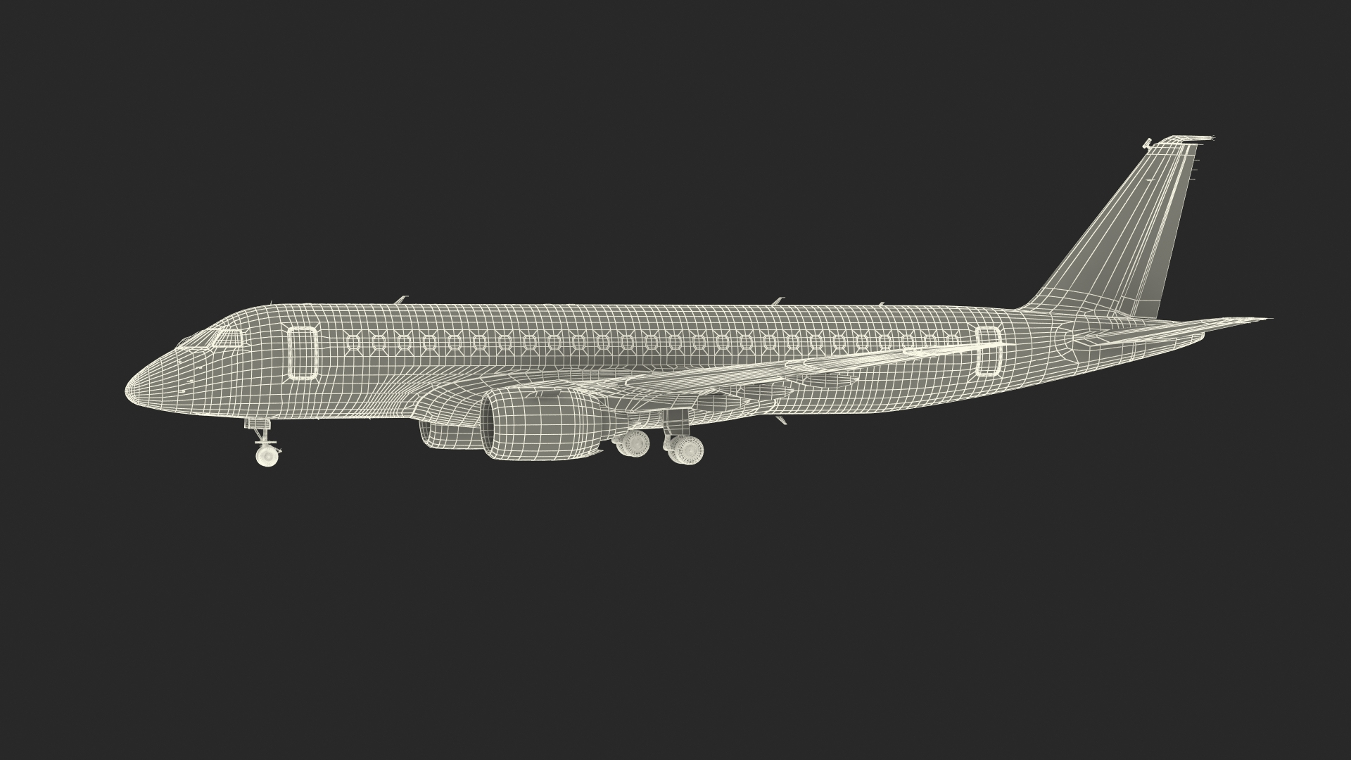 3D Embraer E-jet E190-e2 Jet Model - TurboSquid 1444183