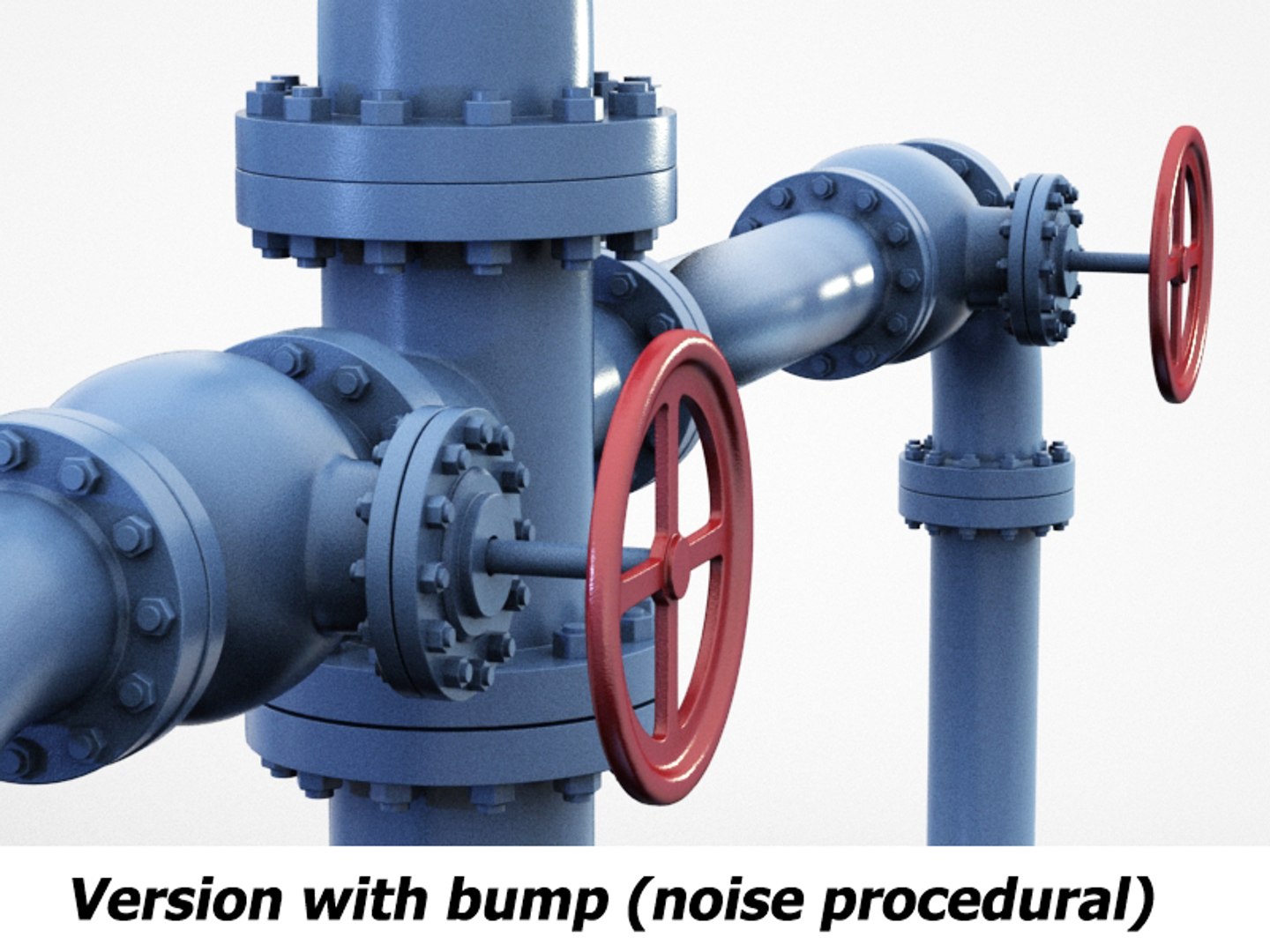 3d Wellhead Pipe Model