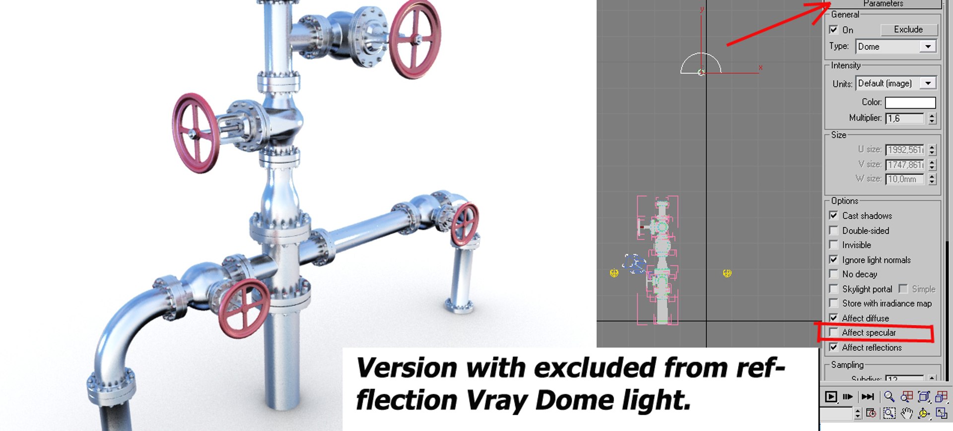 3d Wellhead Pipe Model