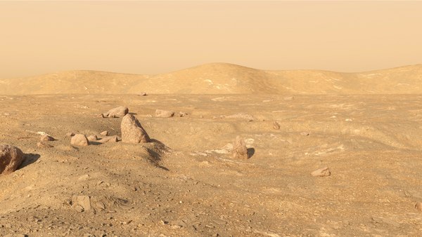 Mars surface 3D - TurboSquid 1700892