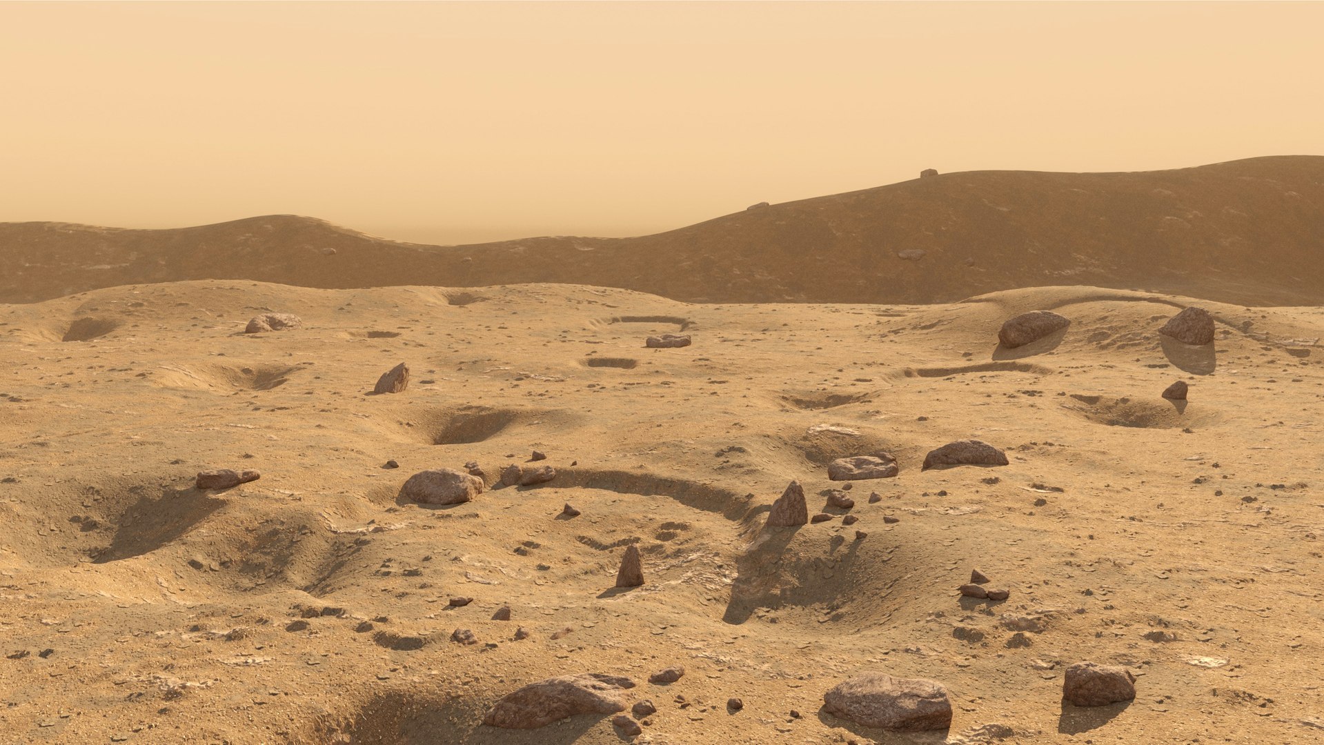 Mars Surface 3D - TurboSquid 1700892