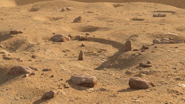 Mars surface 3D - TurboSquid 1700892