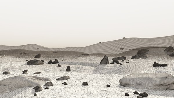 Mars surface 3D - TurboSquid 1700892