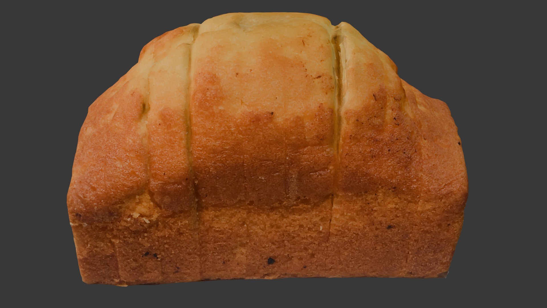 Homemade Bread Loaf 3D Scan Model - TurboSquid 2408815