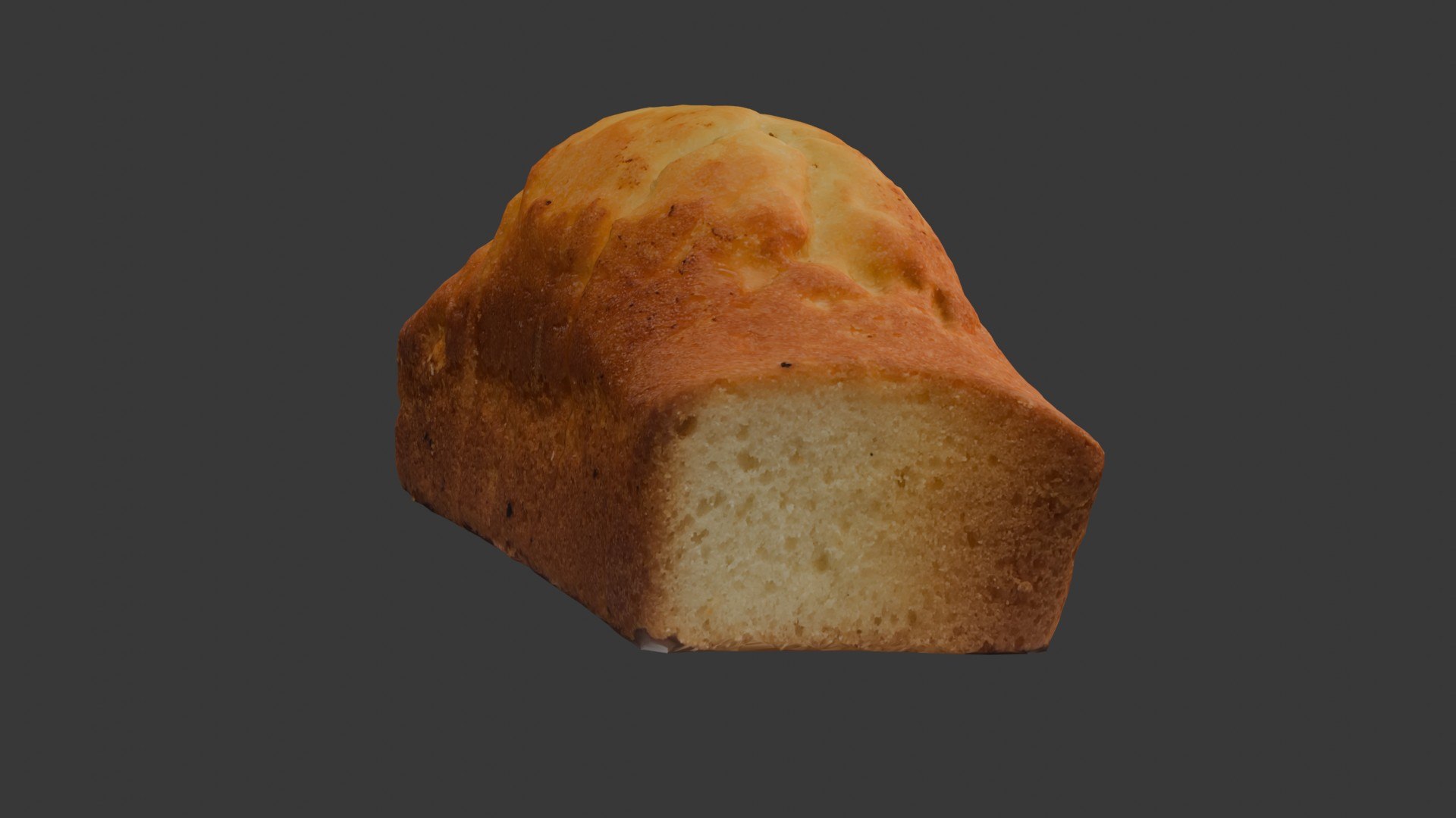 Homemade Bread Loaf 3D Scan Model - TurboSquid 2408815