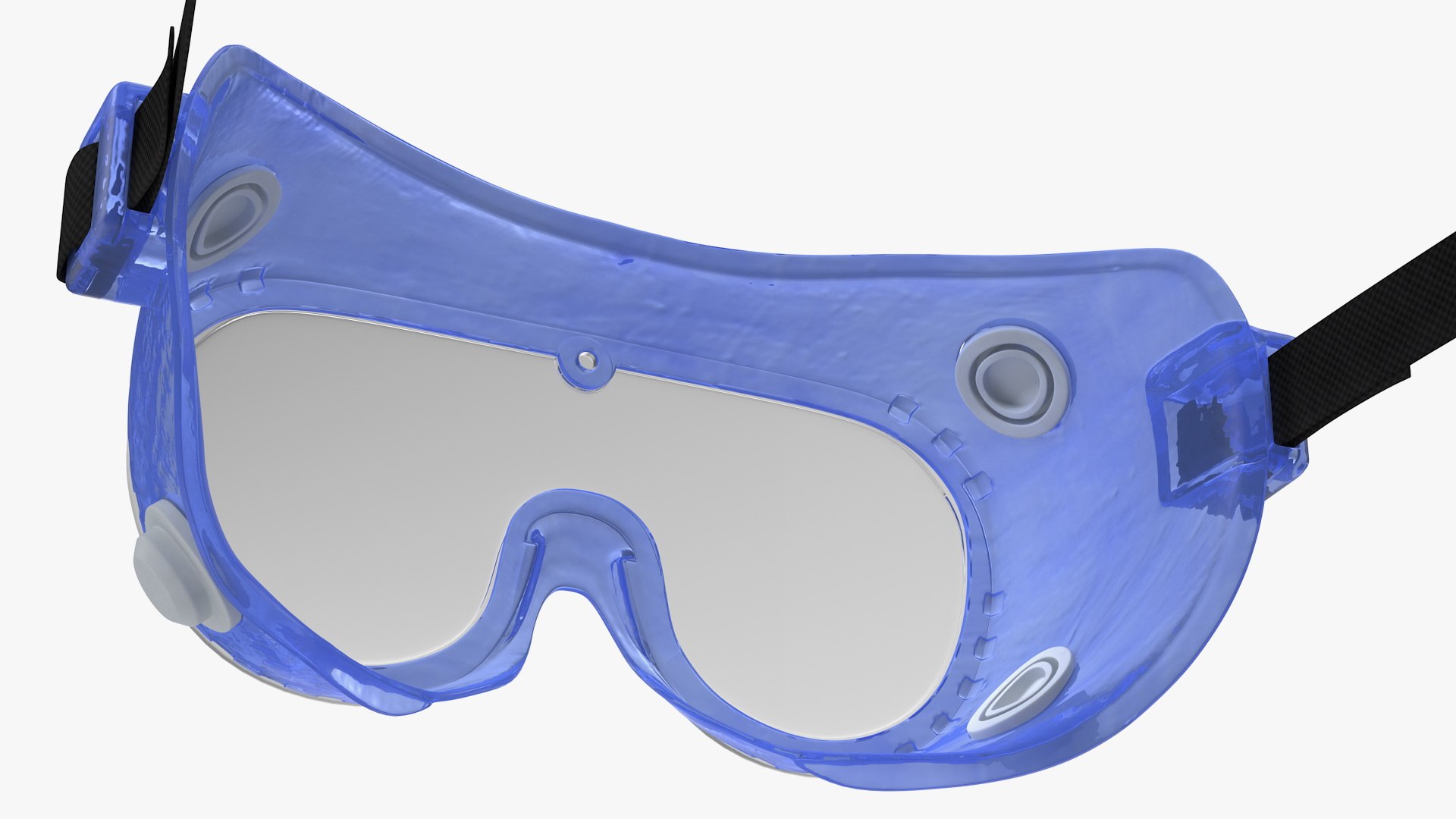 Medical protective goggles 3D model - TurboSquid 1565531