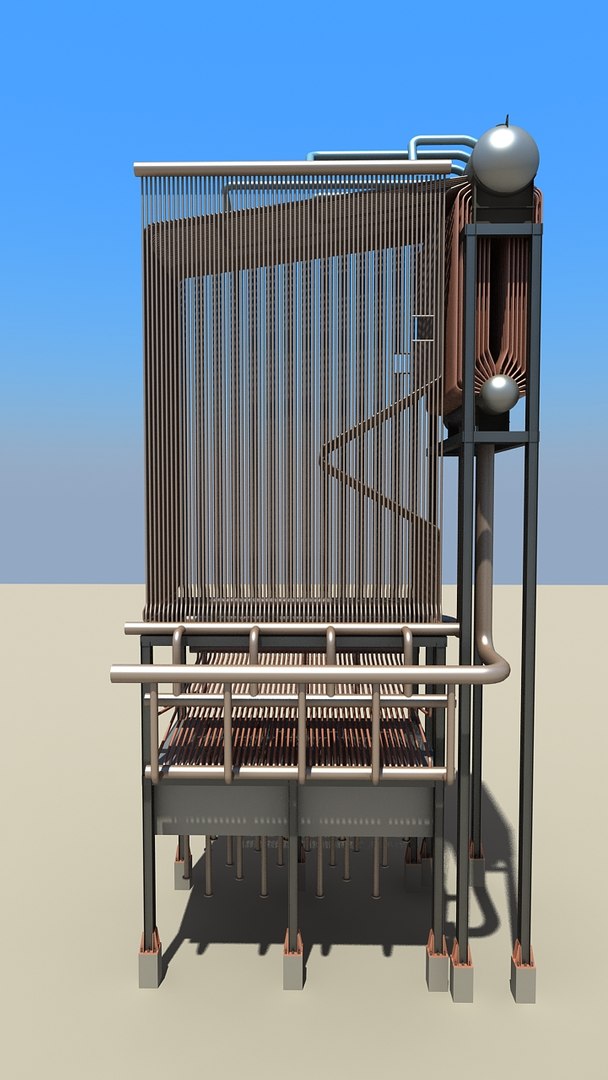 3d Model Tph Boiler