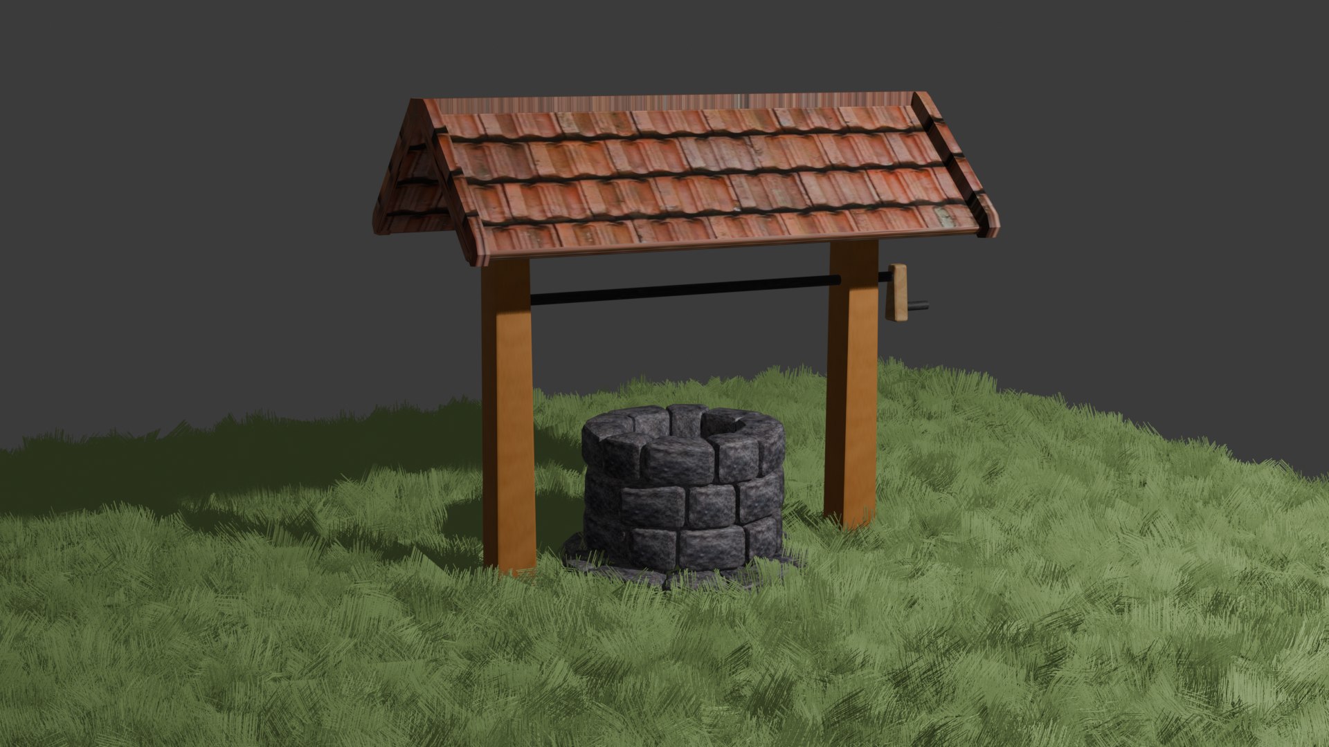 Basic Well Game Asset Model - TurboSquid 2317915
