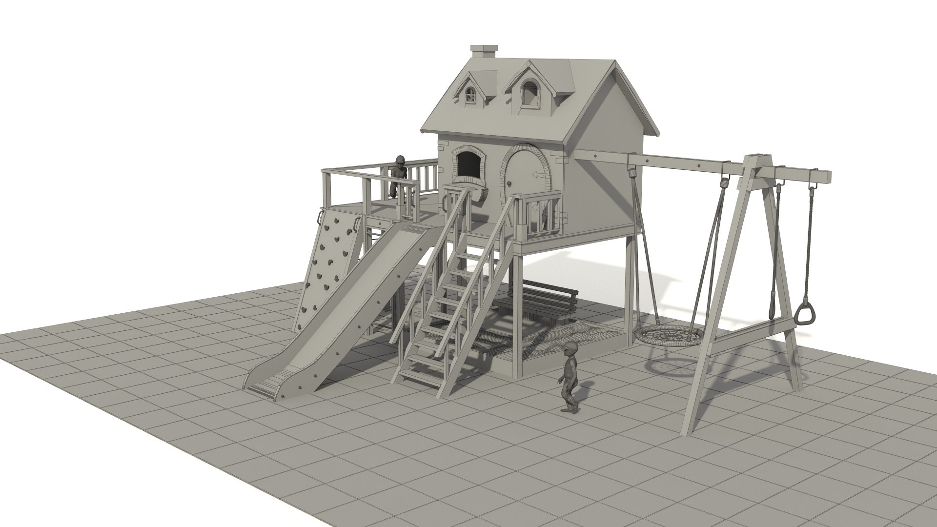 3D Model Playground Play Ground - TurboSquid 1679214