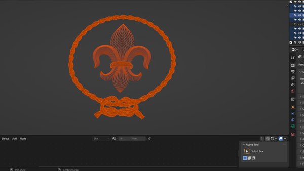 modelo 3d scout symbol 3d model - TurboSquid 2036396