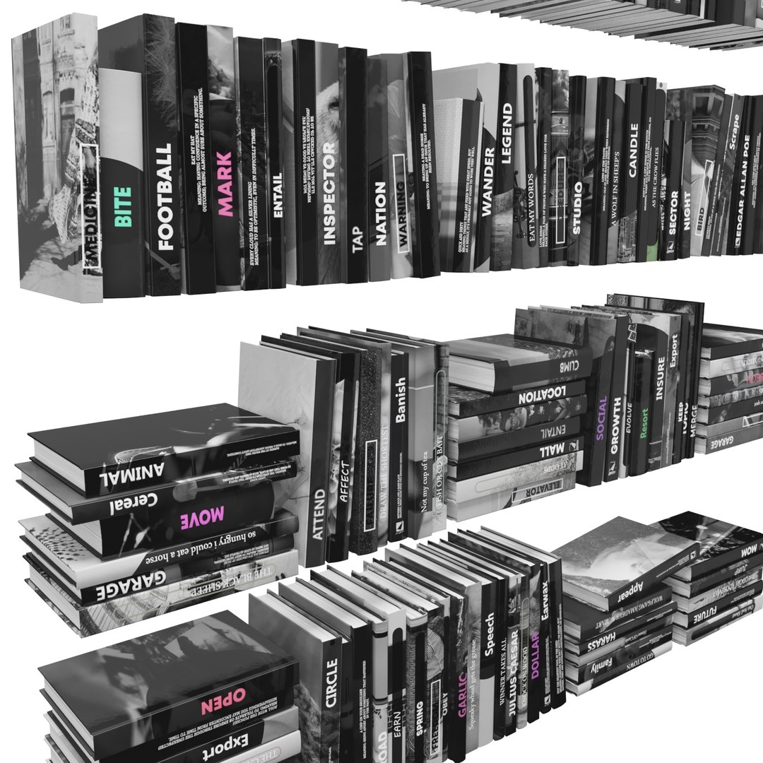 3D Model Book - TurboSquid 1383994