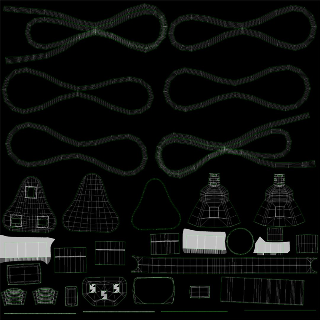 3D Power Cord PBR Model - TurboSquid 1869948