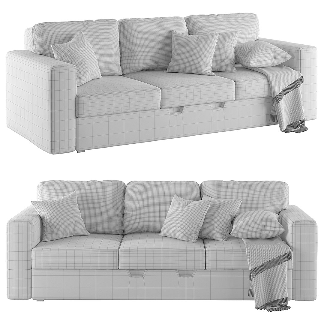 Sofa Barslov By Ikea 3D - TurboSquid 2233759