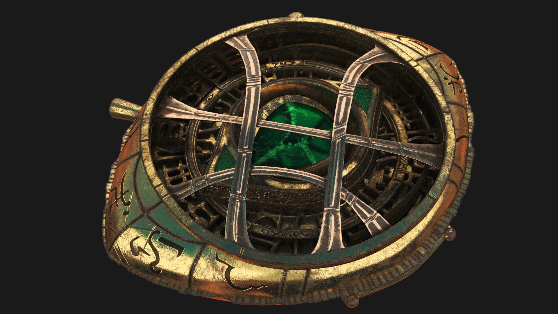 Eye Agamotto 3D Model - TurboSquid 1310681