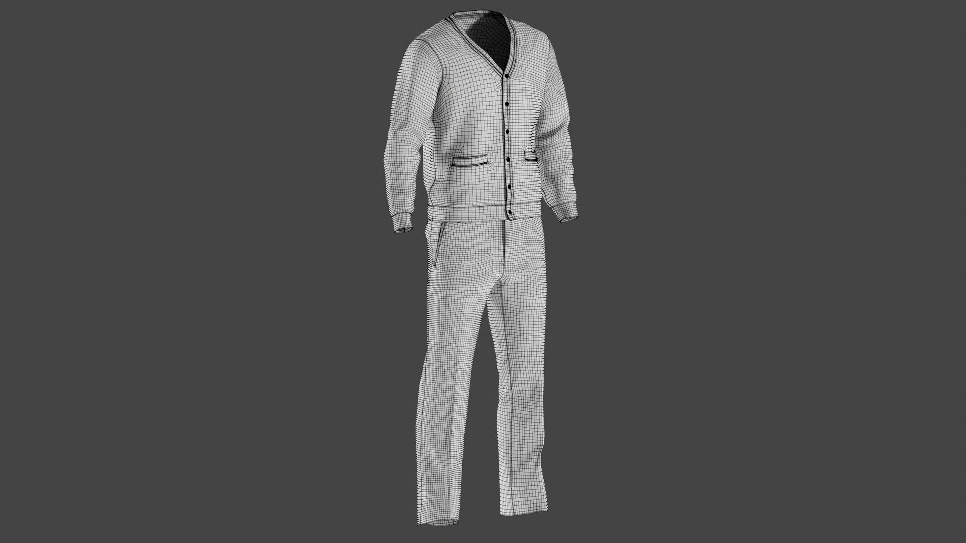 3D Pants Trousers Clothing - TurboSquid 1666015