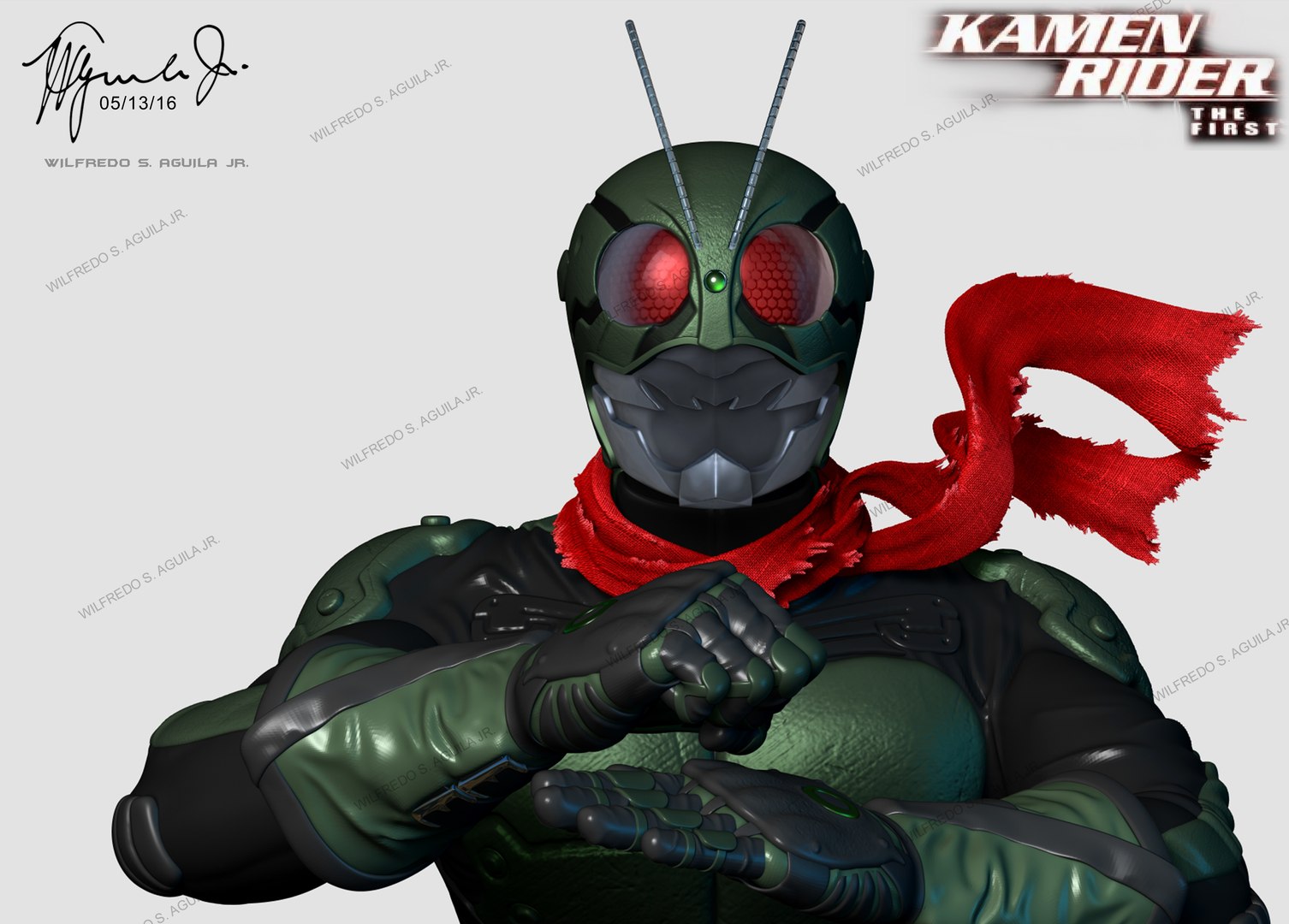 3d Model Kamen Rider