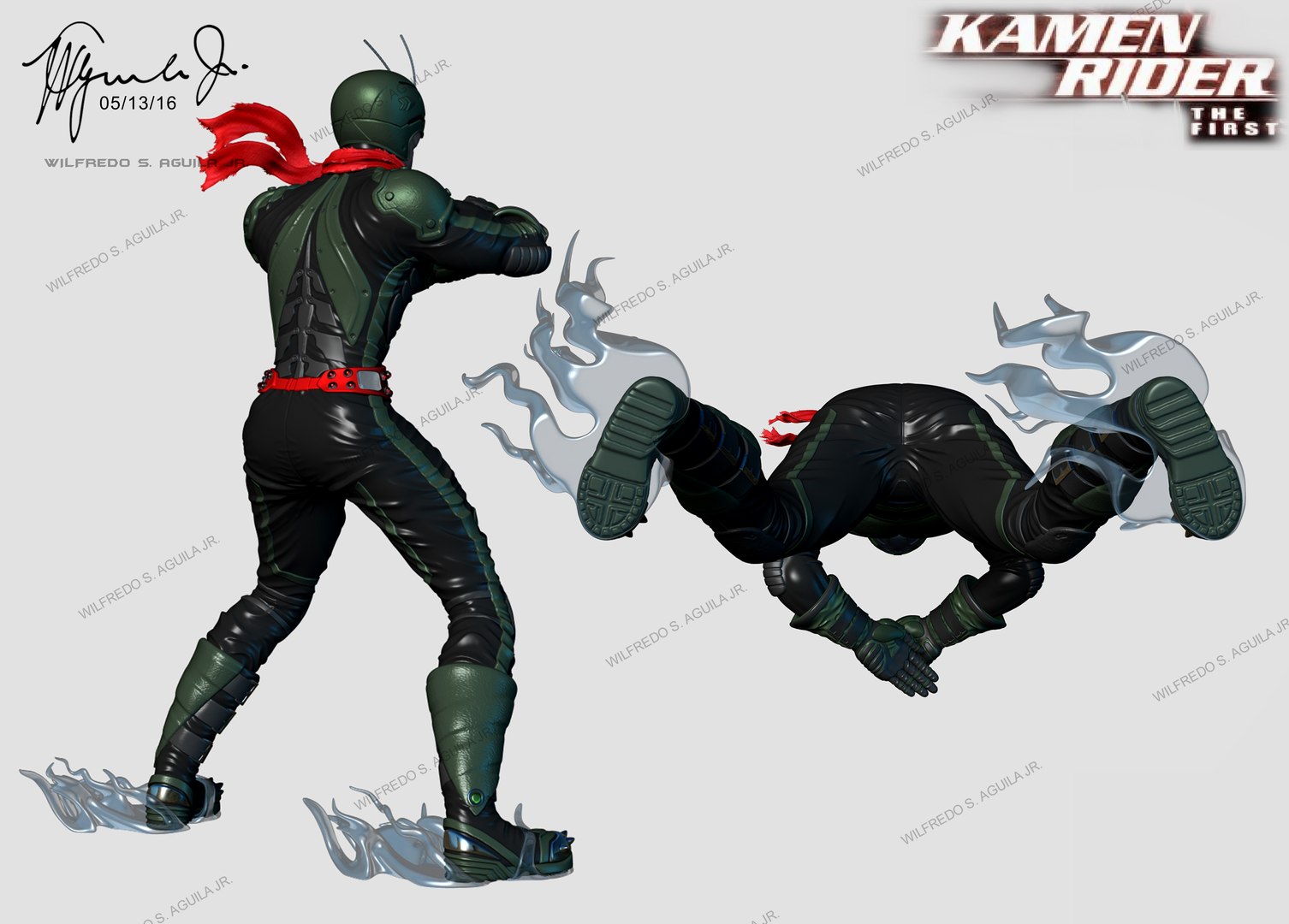 3d Model Kamen Rider