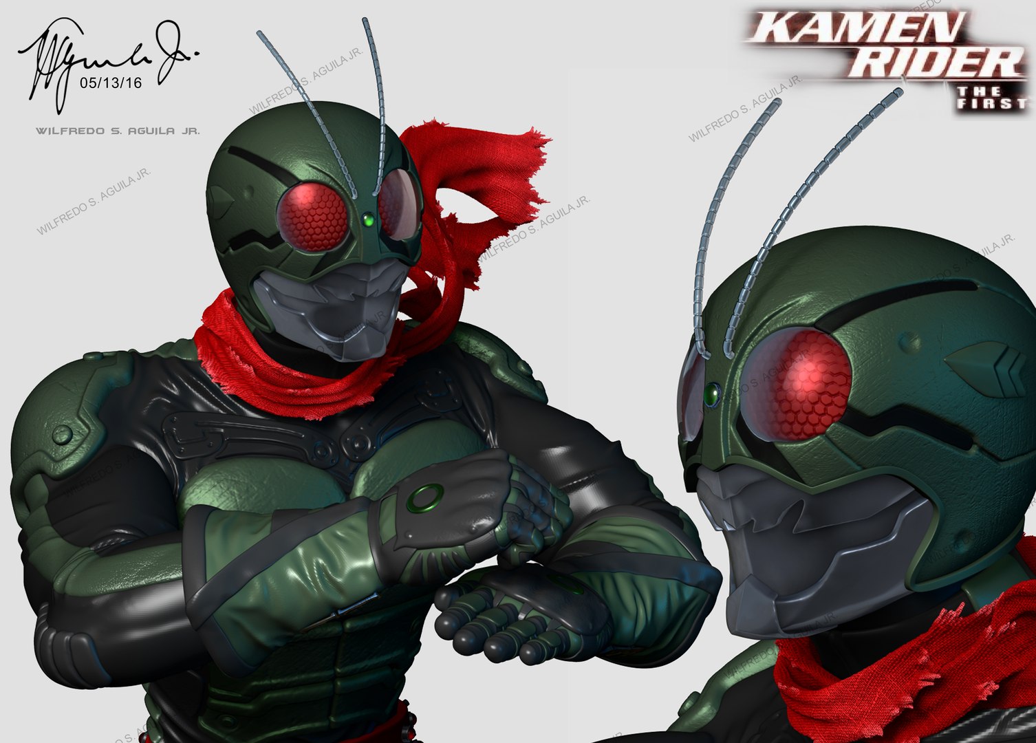 3d Model Kamen Rider