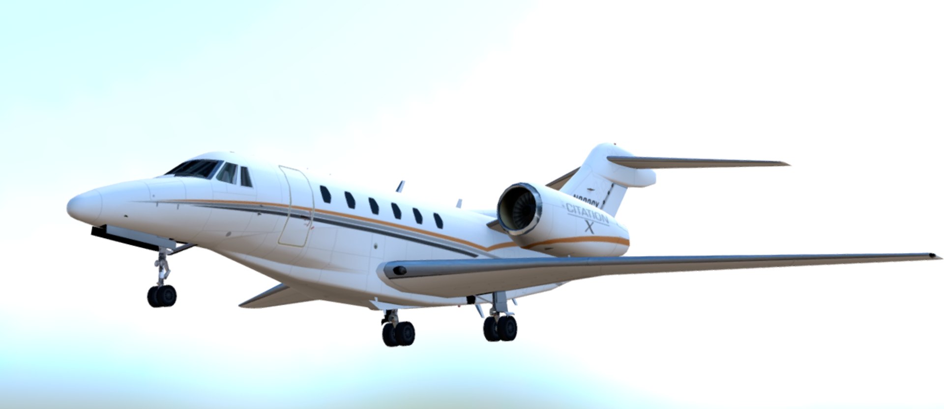 Business Jet Cessna 750 3D Model - TurboSquid 1369298