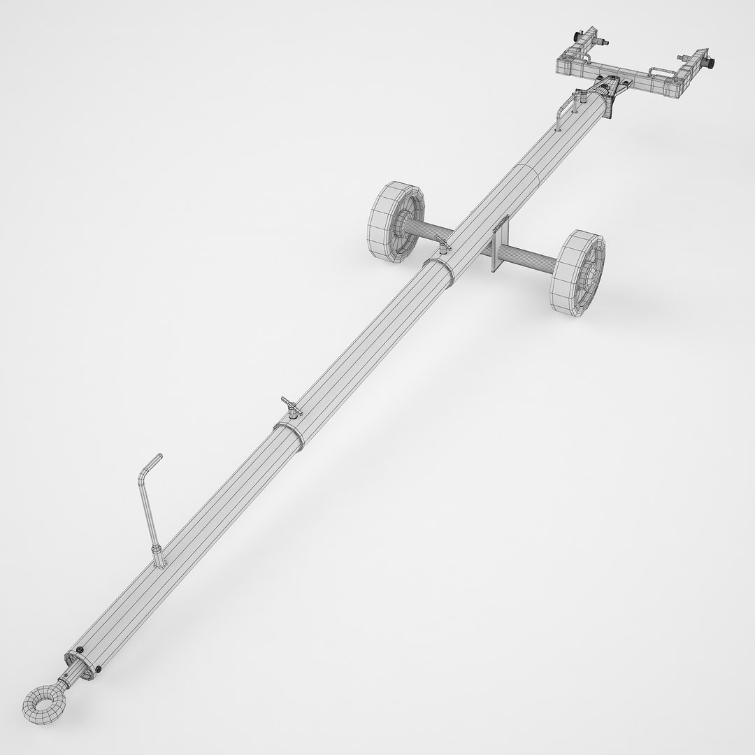 3d Model Tug Aircraft Tow