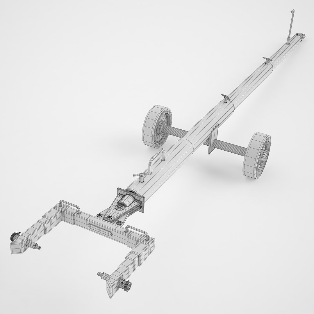 3d Model Tug Aircraft Tow