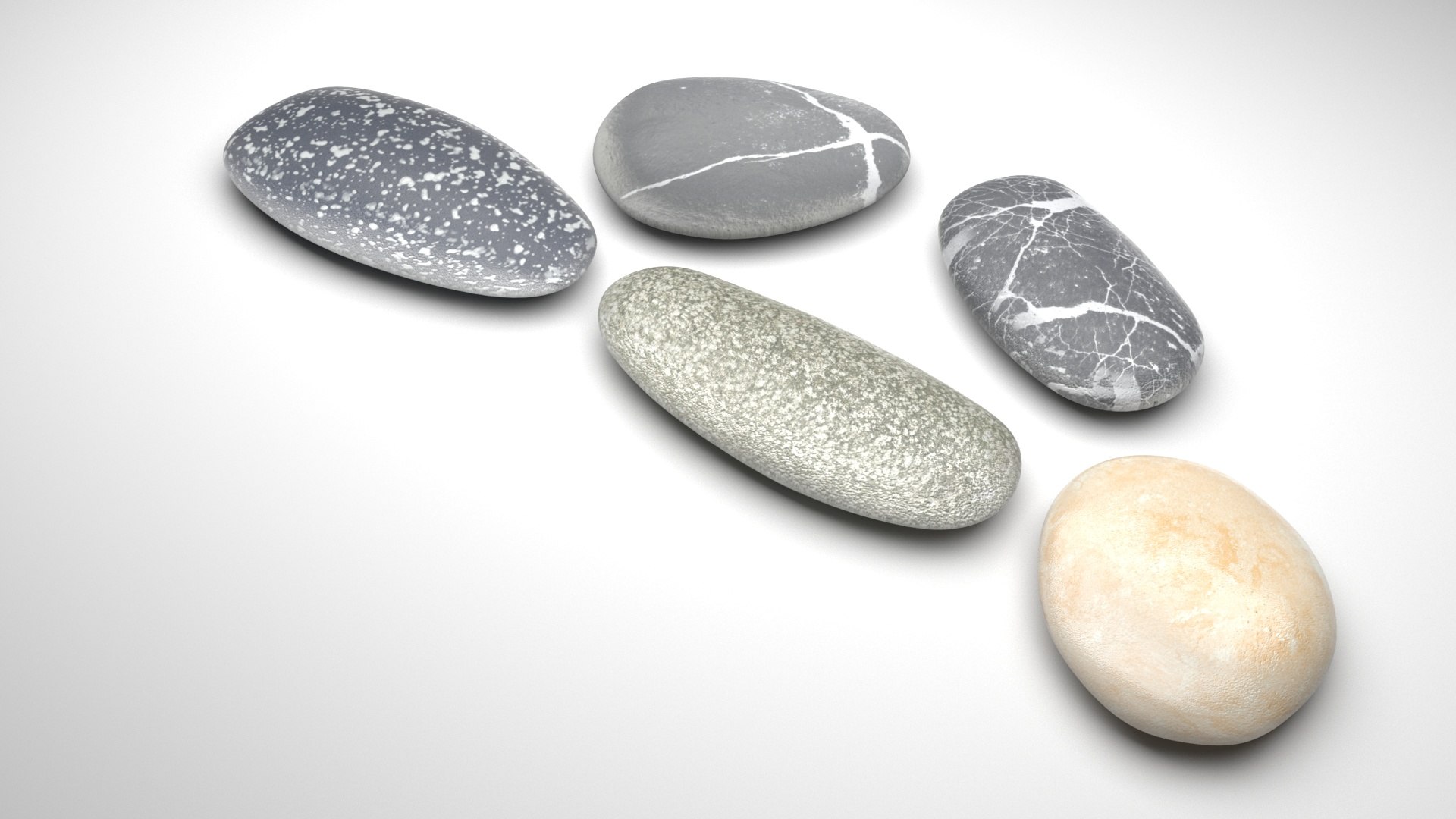 3D Rocks Set - TurboSquid 1875632