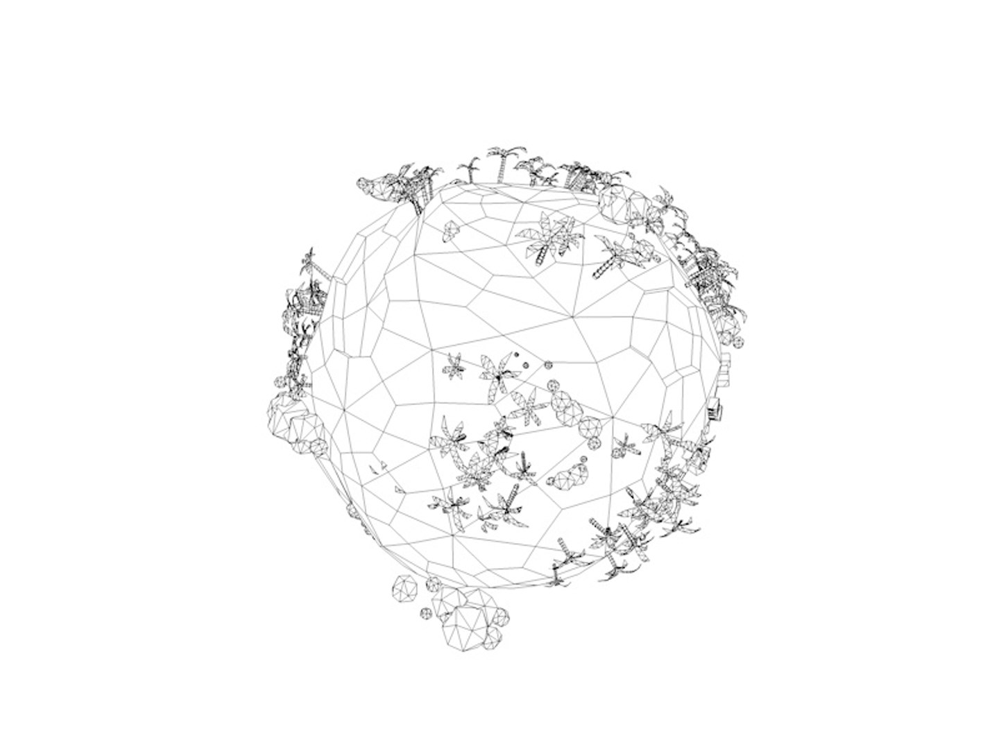 Sand Planet 3D Model - TurboSquid 1169809