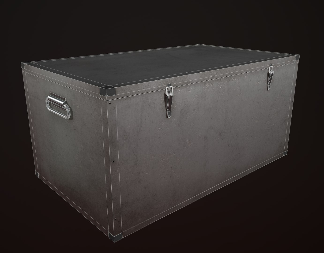 3D Metal Box - TurboSquid 1864213