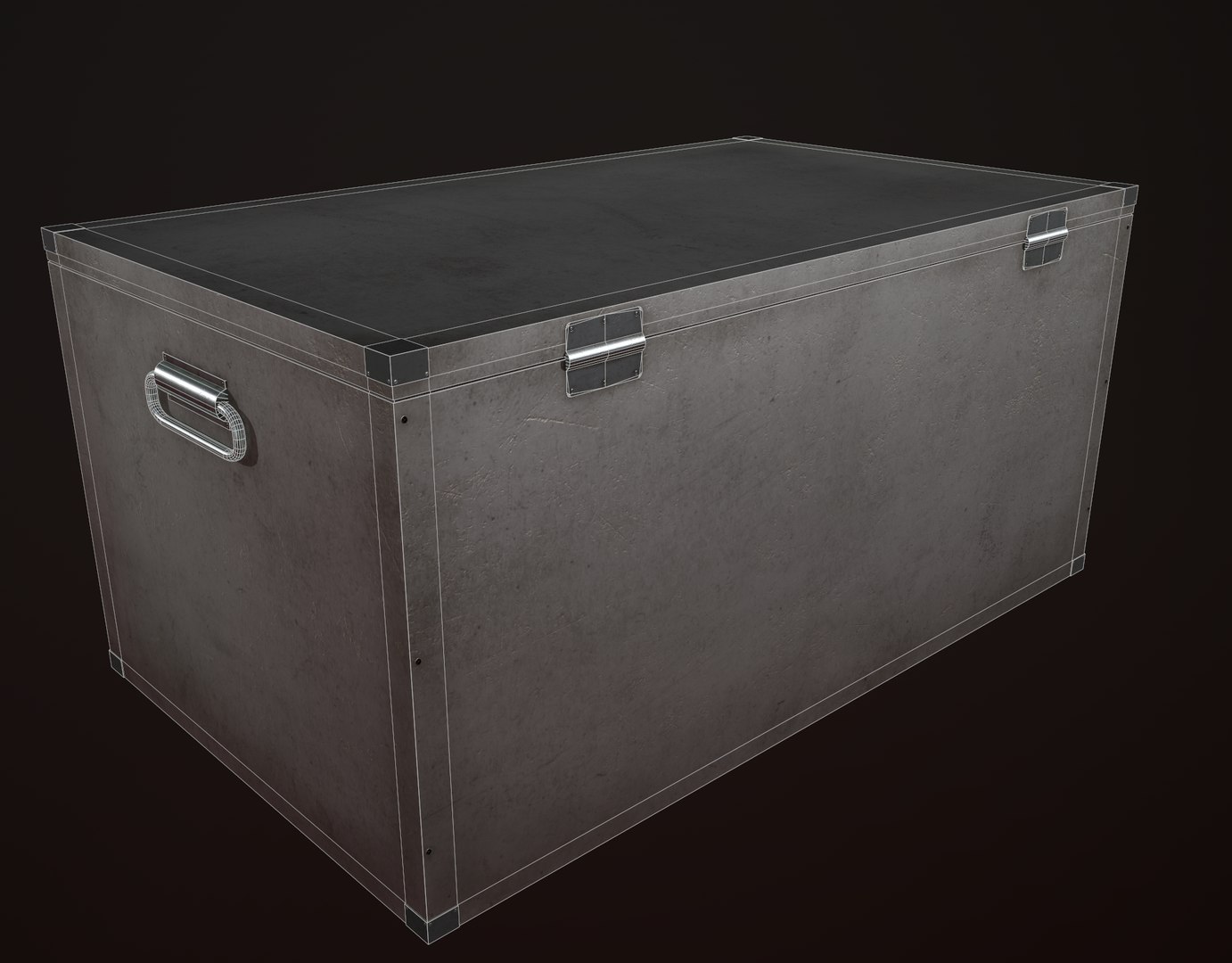3D Metal Box - TurboSquid 1864213