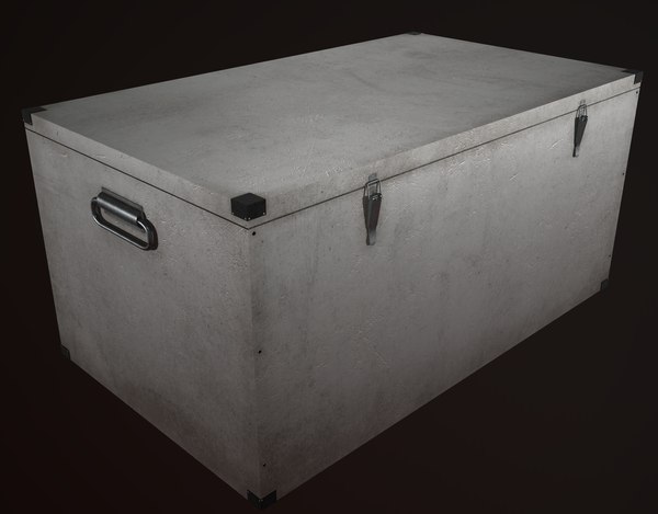 3D Metal box - TurboSquid 1864213