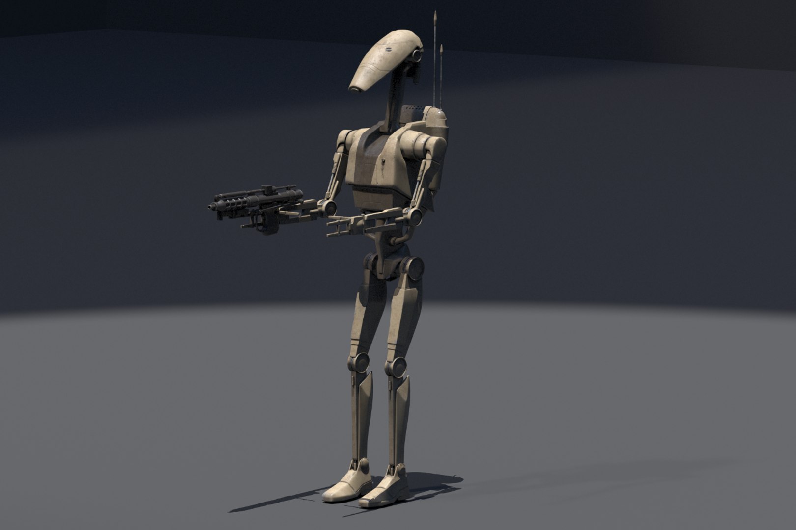 Battle Droid 3D Model | 1142782 | TurboSquid