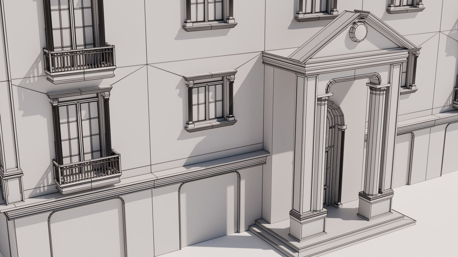 Classic Buildings Pack Model - TurboSquid 2224944