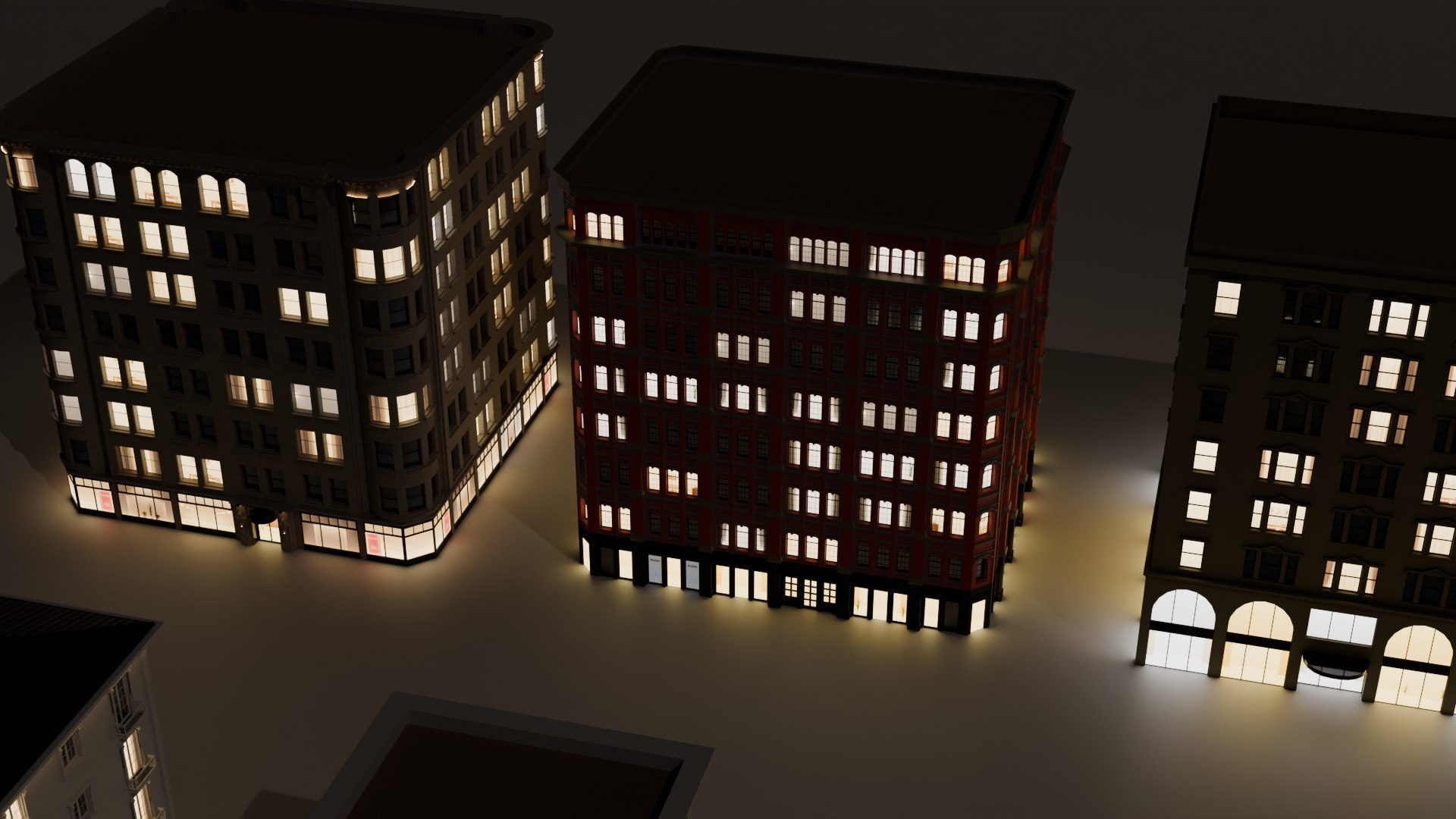 Classic Buildings Pack Model - TurboSquid 2224944