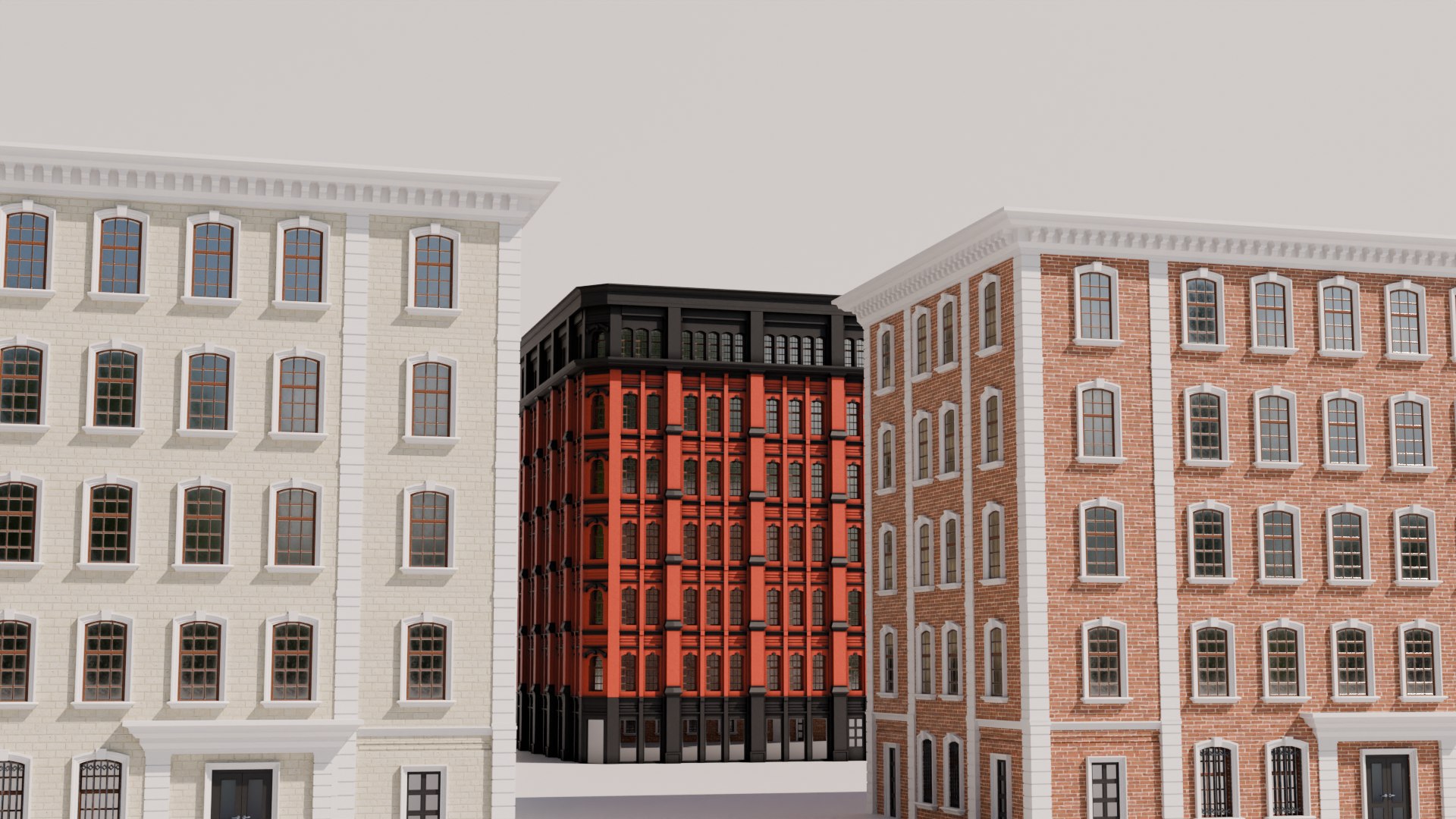 Classic Buildings Pack Model - TurboSquid 2224944