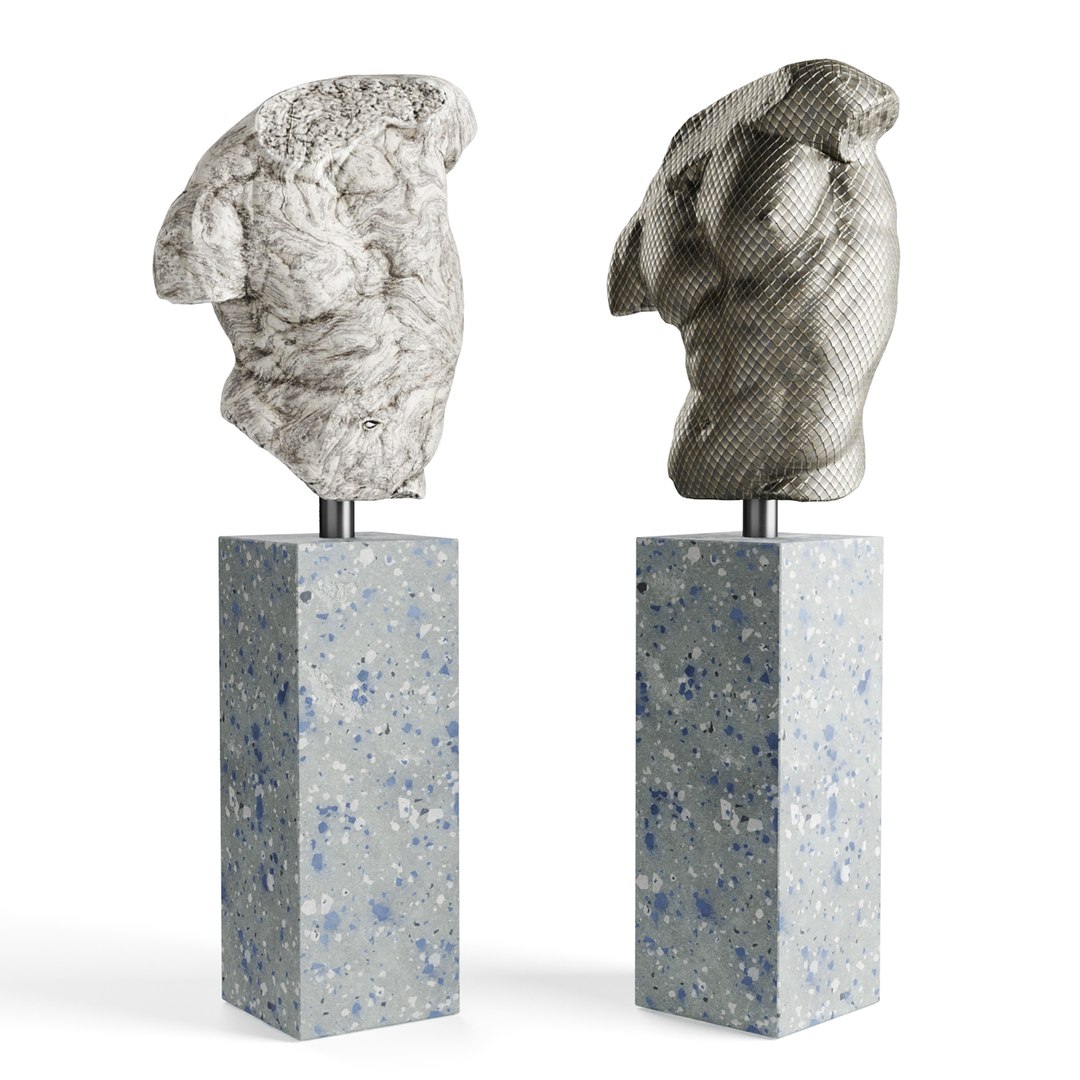 3D Roman torso modern model - TurboSquid 2128545
