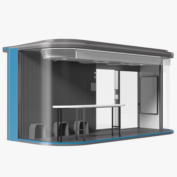 Smart Bus Stop model - TurboSquid 1985508