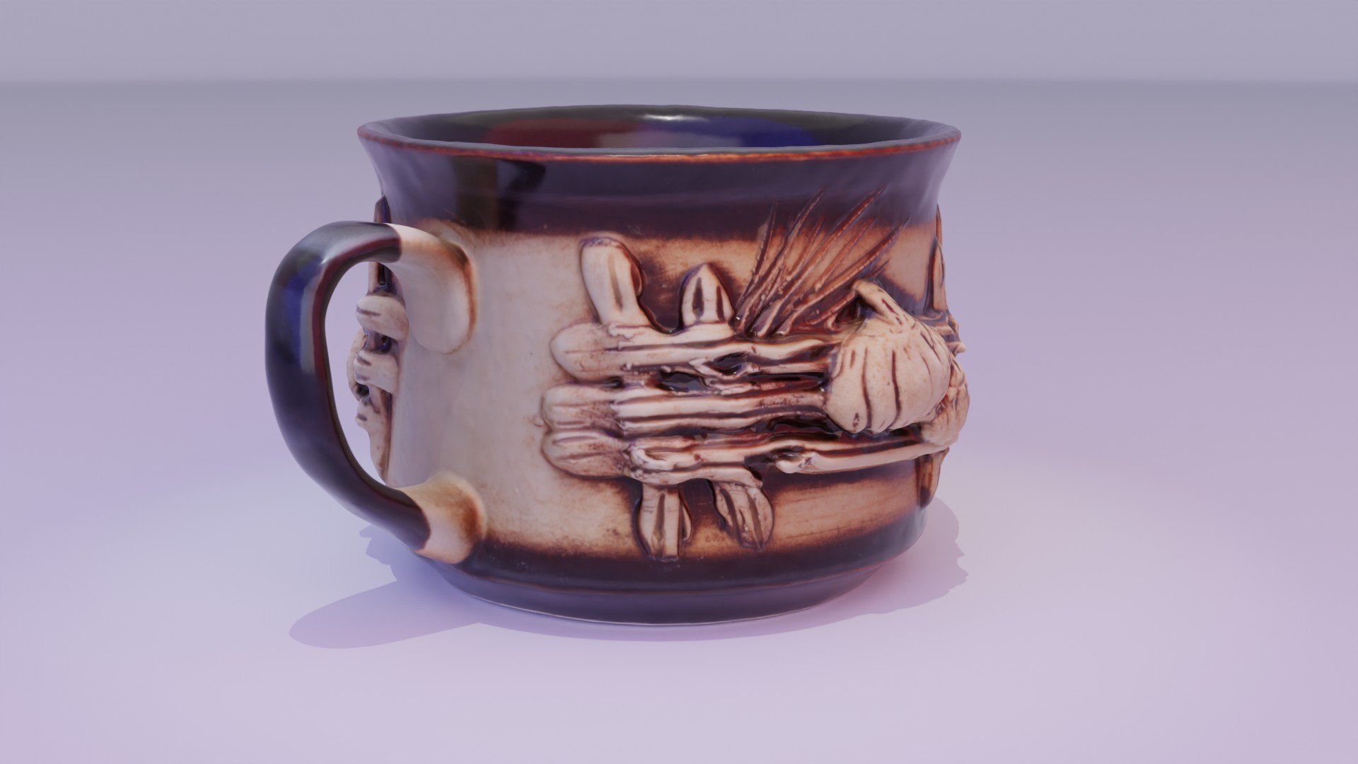 Ethnic Clay Cup 02 High-poly 3D Model 3D Model - TurboSquid 1847583