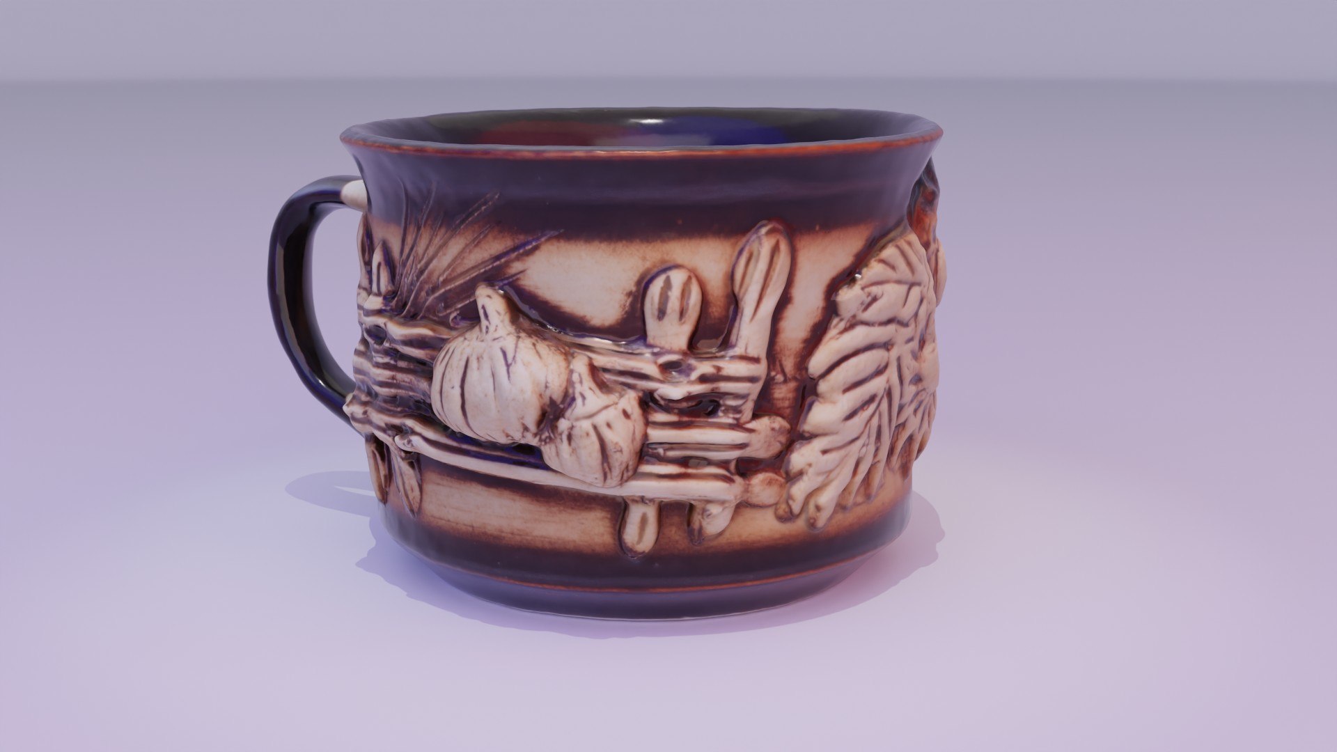 Ethnic Clay Cup 02 High-poly 3D Model 3D Model - TurboSquid 1847583