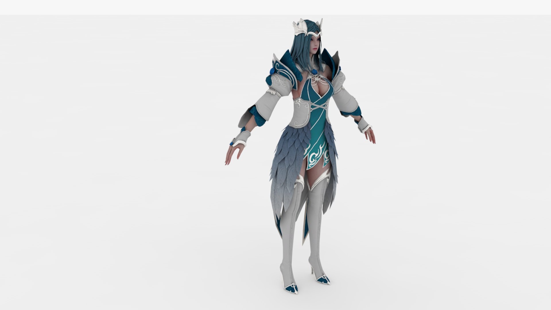 Emilia Rigged And Animated 3D Model - TurboSquid 2333658