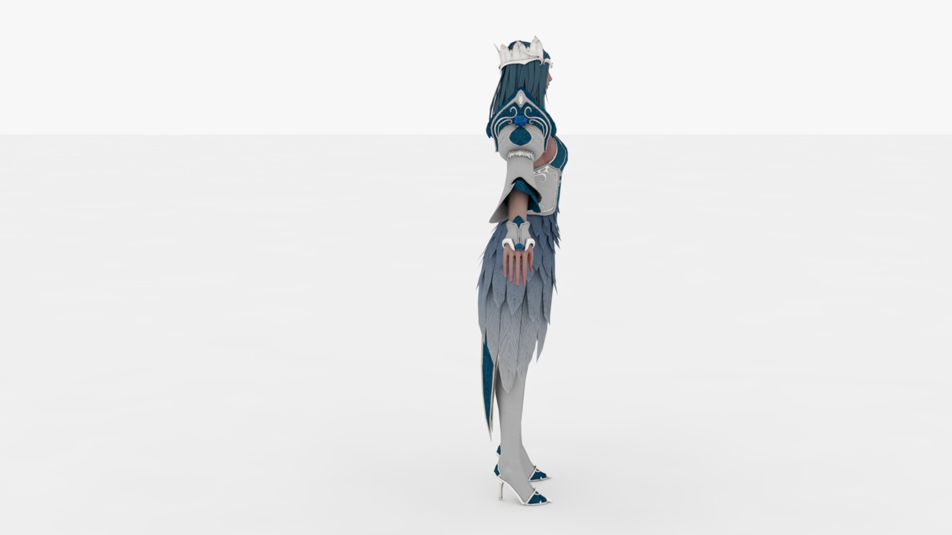 Emilia Rigged And Animated 3D Model - TurboSquid 2333658