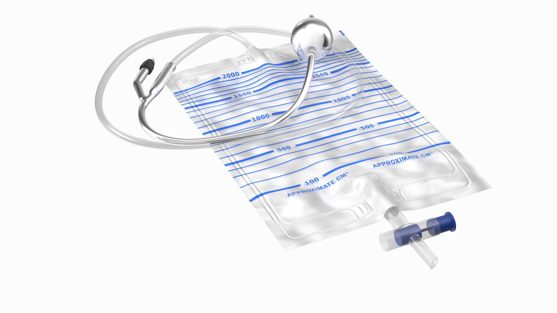 3D All Silicone Foley Catheter - TurboSquid 2098038