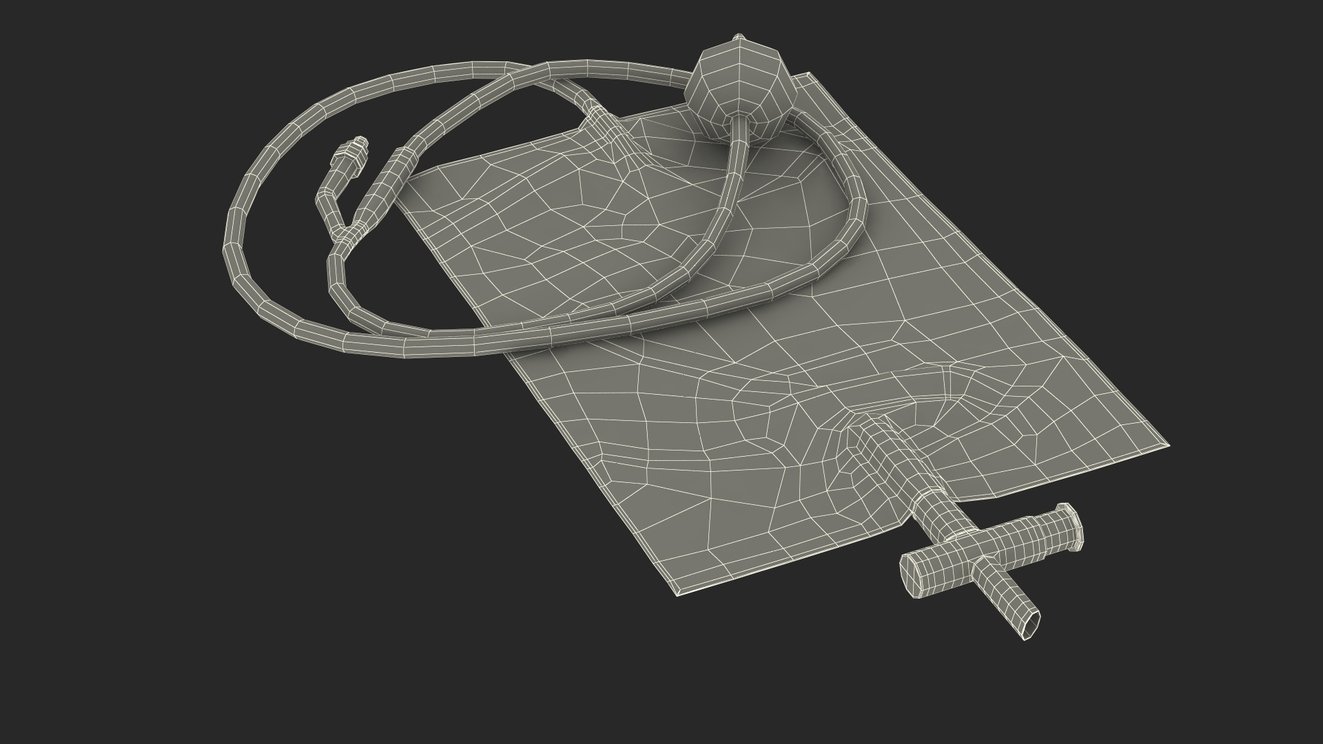 3D All Silicone Foley Catheter - TurboSquid 2098038