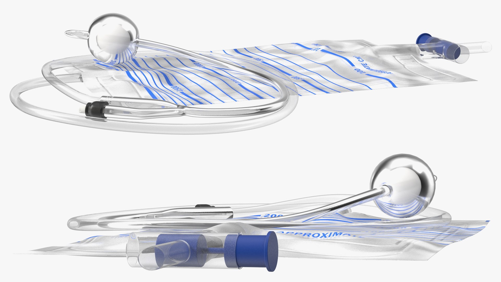 3D All Silicone Foley Catheter - TurboSquid 2098038