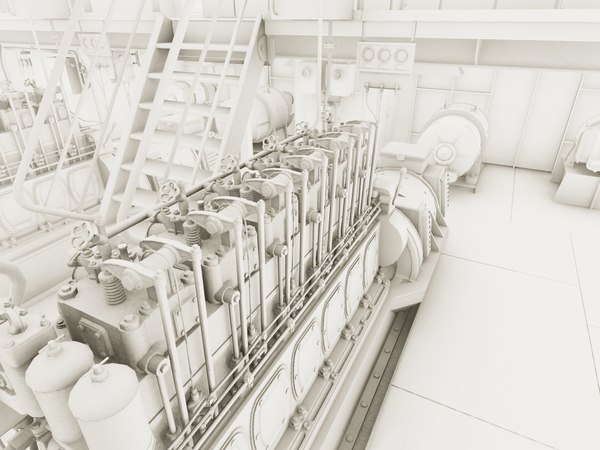 선박 엔진실 3D 모델 - TurboSquid 2089349