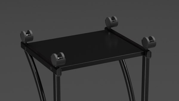 매거진랙 모형 블랙으로 리셉션 3D 모델 - TurboSquid 2071323