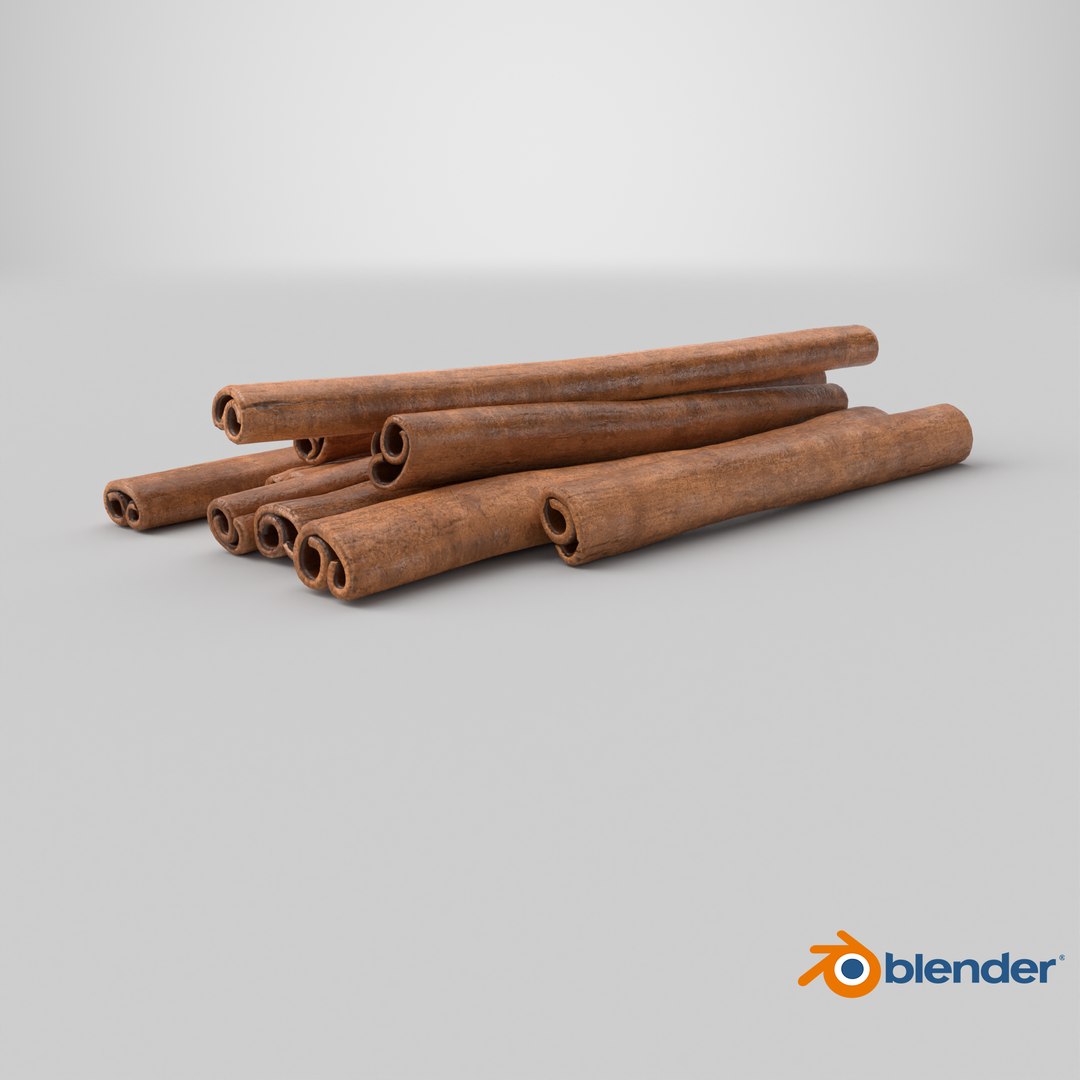3D Cinnamon - TurboSquid 2135981